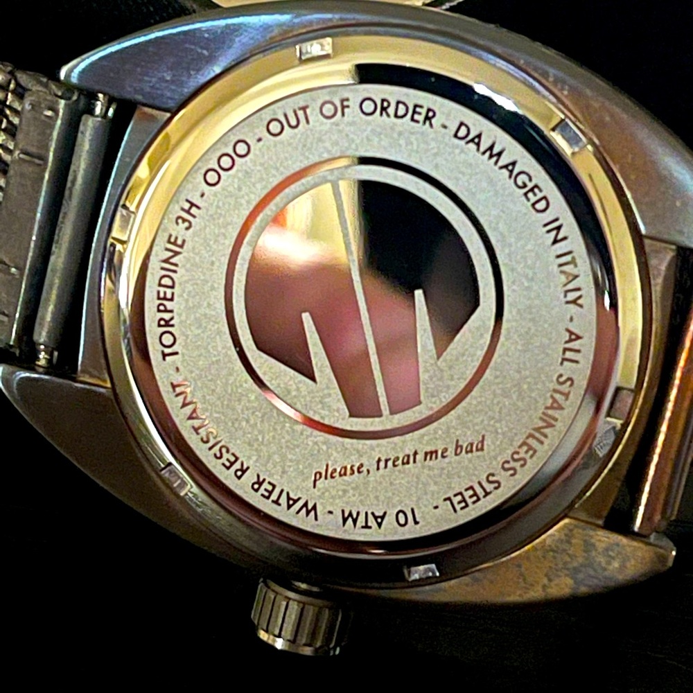 (Rare Collector)Ooo Out Of Order Watch Torpedine3h - Gem